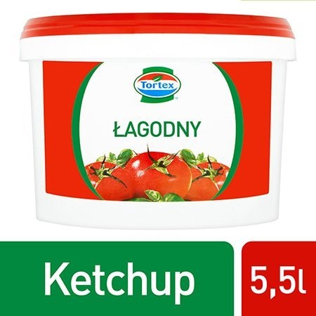 Ketchup łagodny Tortex 5,5 kg | Unilever Food Solutions